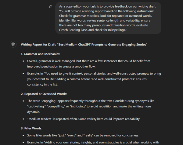 How to Use ChatGPT to Edit Your Writing - Intellectual Lead