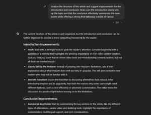 How to Use ChatGPT to Edit Your Writing - Intellectual Lead